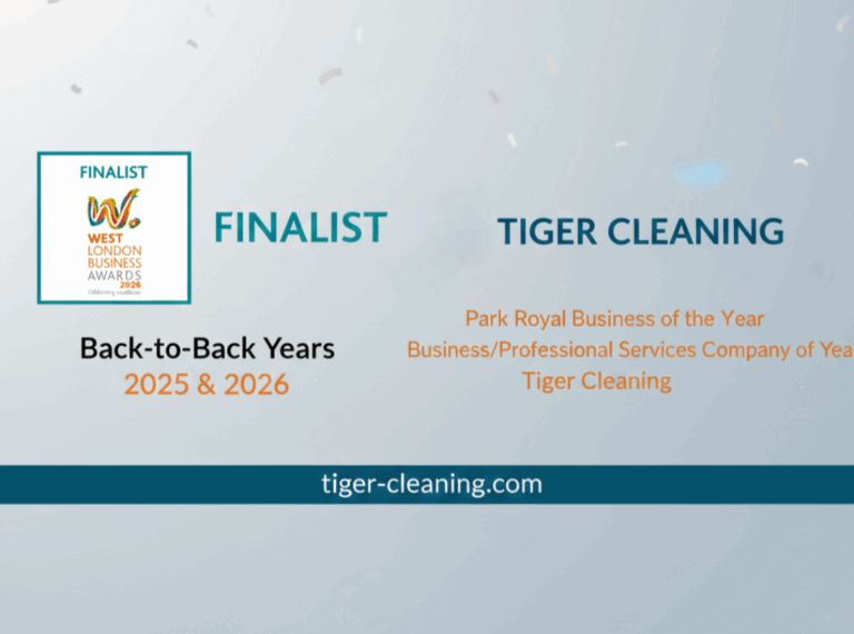Tiger Cleaning Secures Back-to-Back Finalist Spots at West London ...